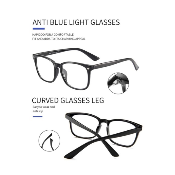 Accessories | Blue Light Filter Glasses Unisex Clear Lens 2 35 | Poshmark